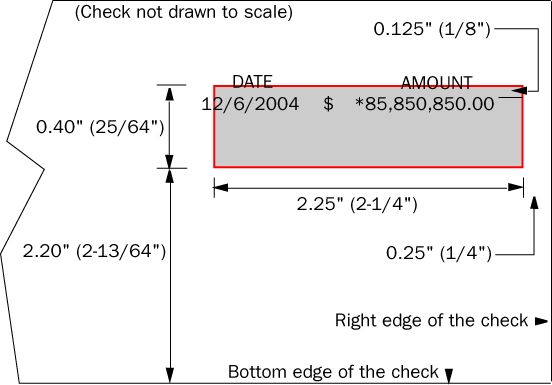 Check 21 formatting requirements